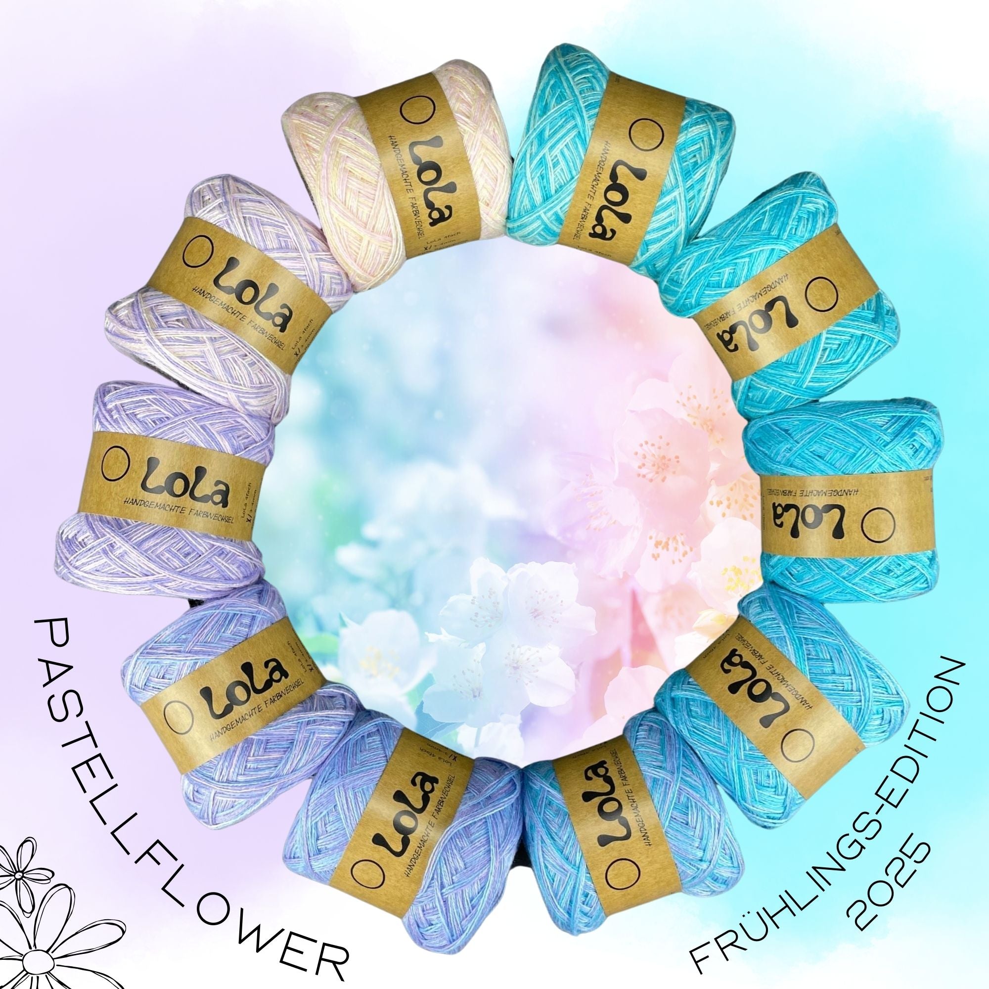 NEW!! Lola Spring Collection - Limited Edition - Charms Pastel Flower ...